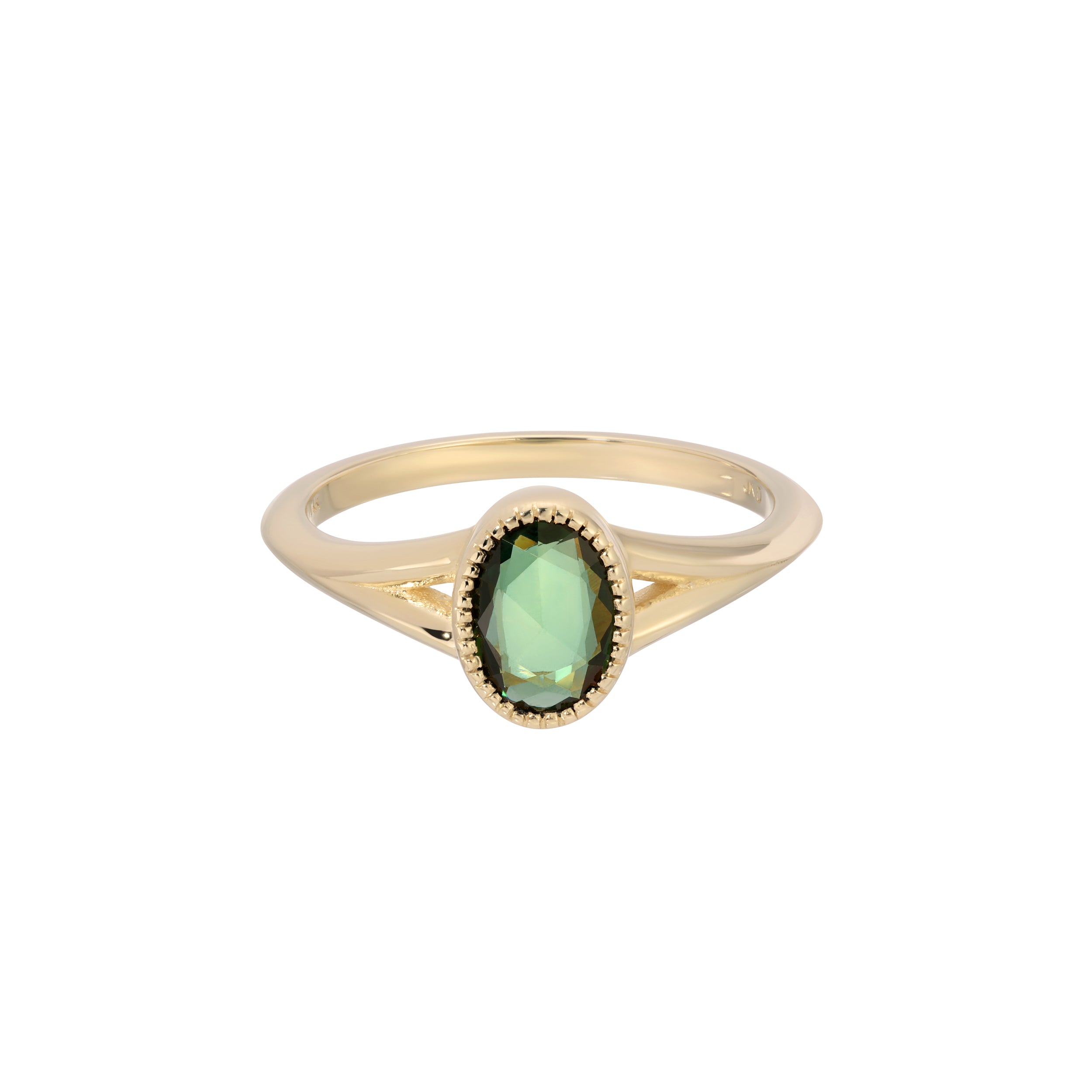 Green Sapphire Helena Ring