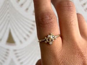 Diamond Cluster Ring