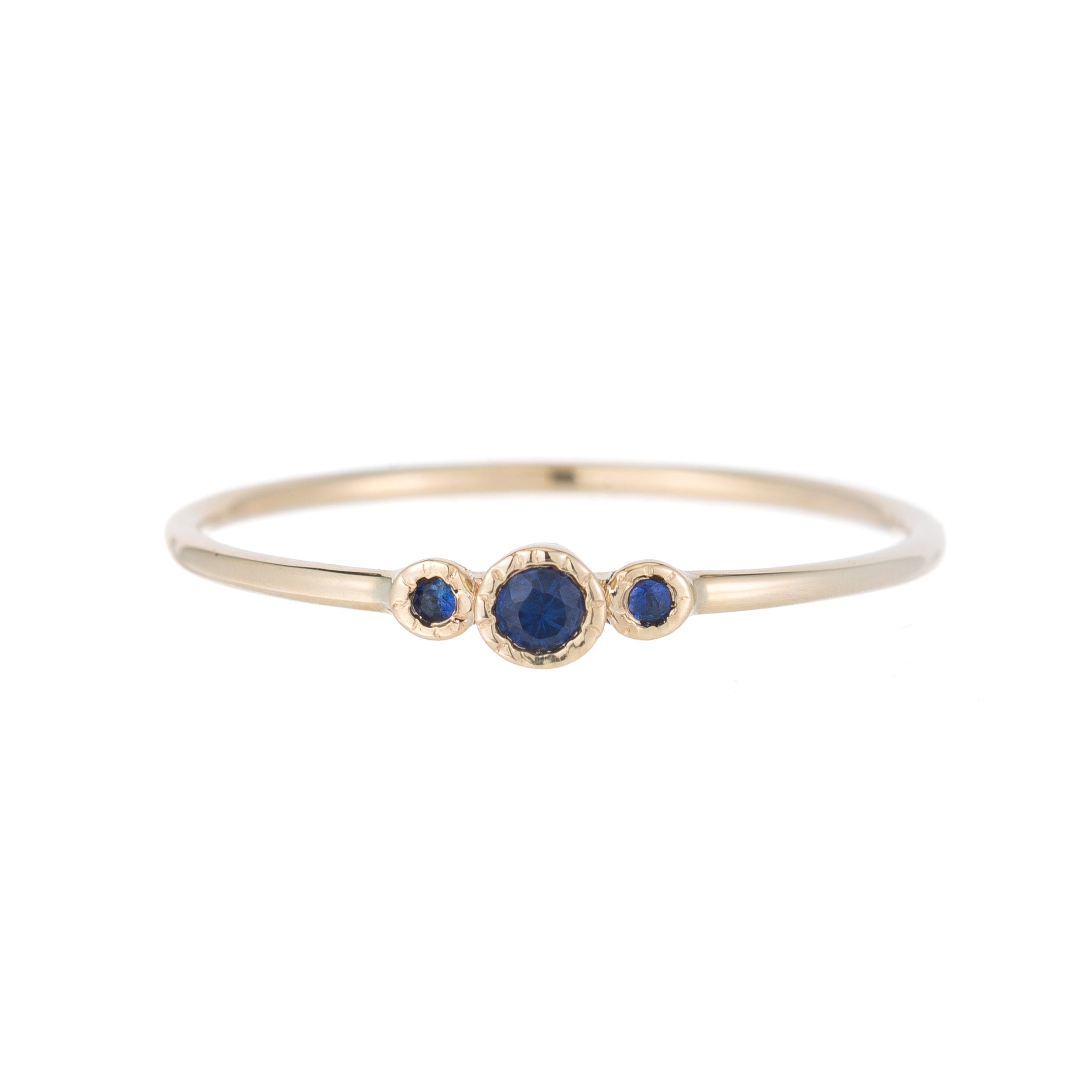 Blue Sapphire Genesis Ring