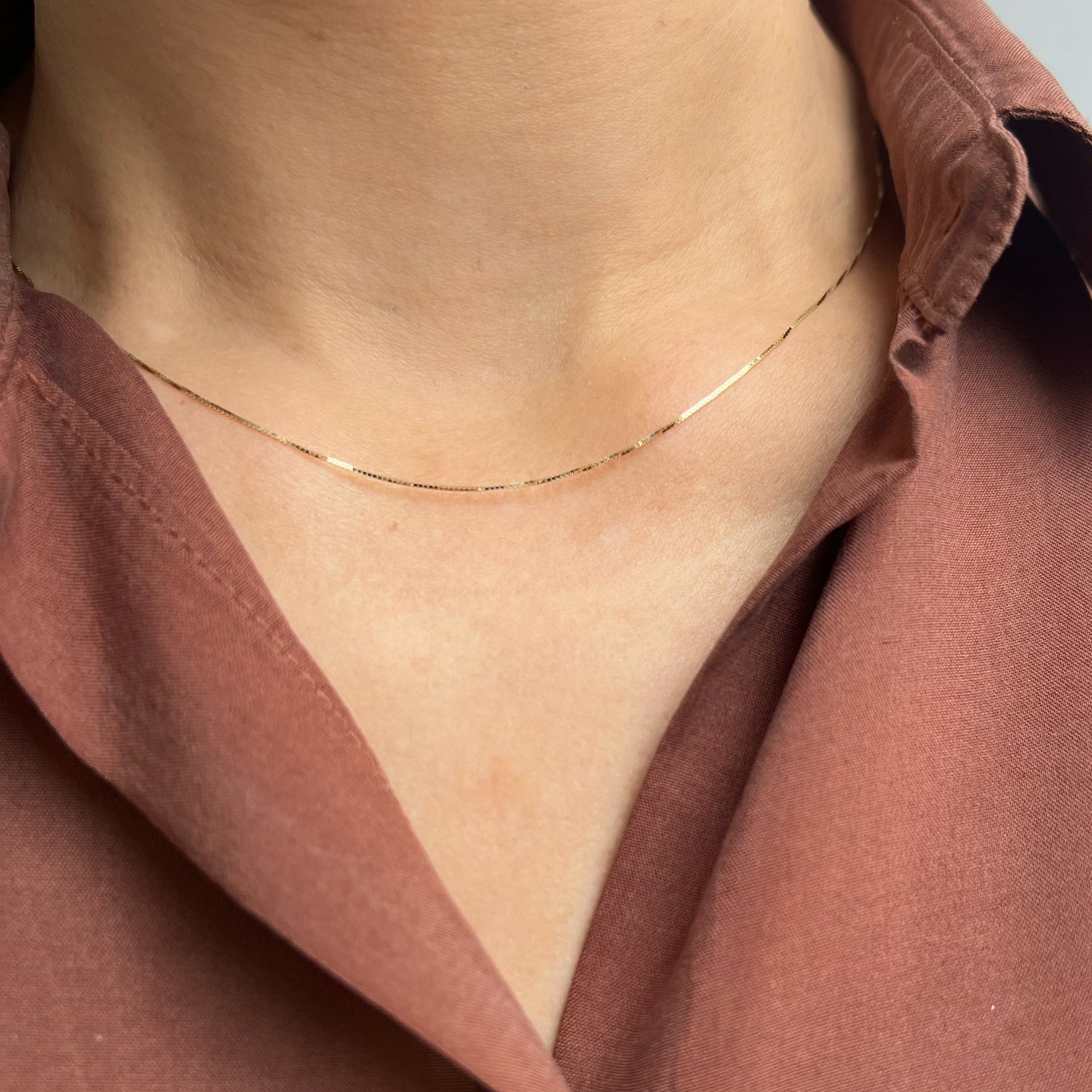 Baby Box 14K Gold Chain Necklace