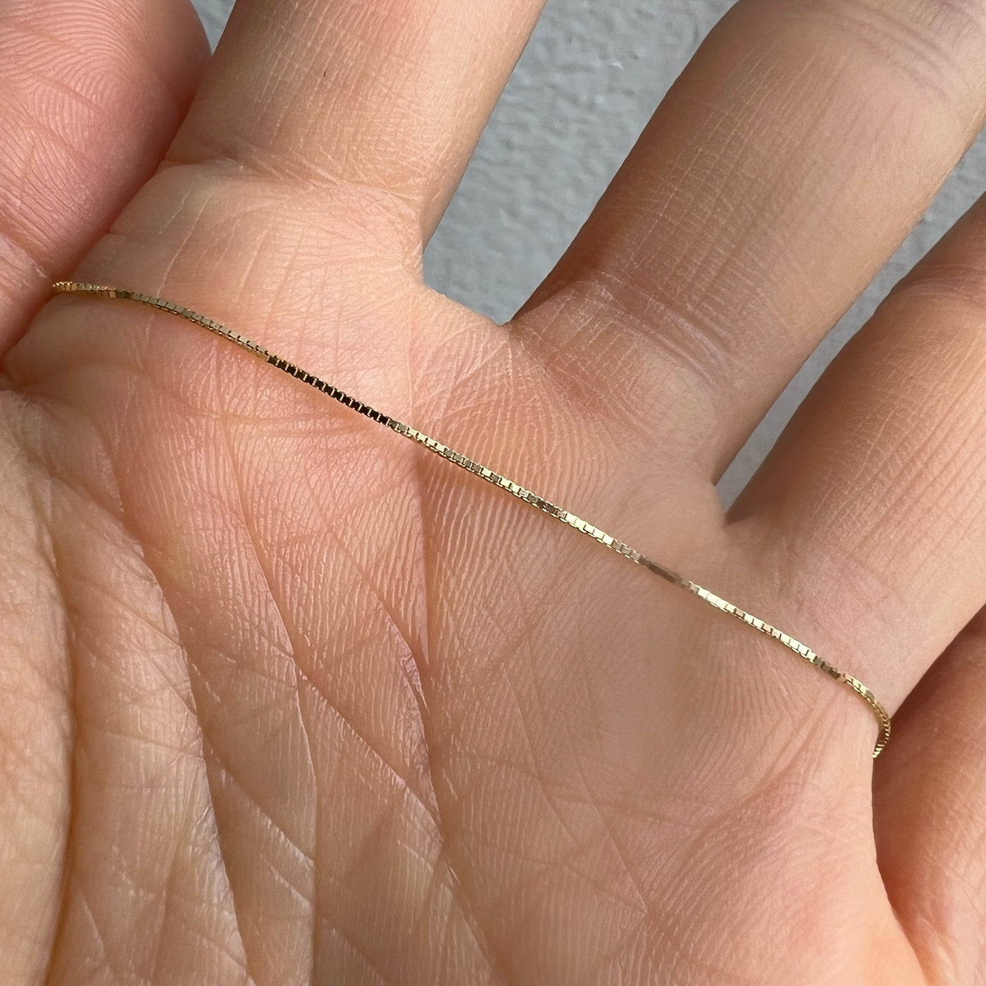 Baby Box 14K Gold Chain Necklace