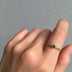 Round Emerald Dew Ring