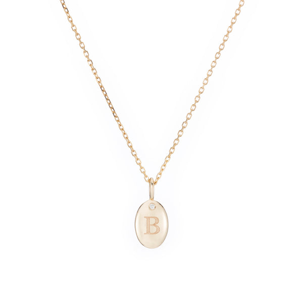 Oval Signet Necklace