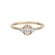 Trillion Equilibrium Oval Diamond Ring