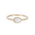 Oval Opal Equilibrium Ring
